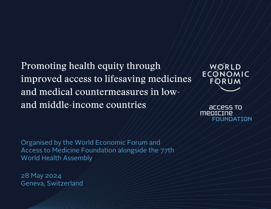 Foundation and WEF’s joint event on equitable access: Meeting Report ...