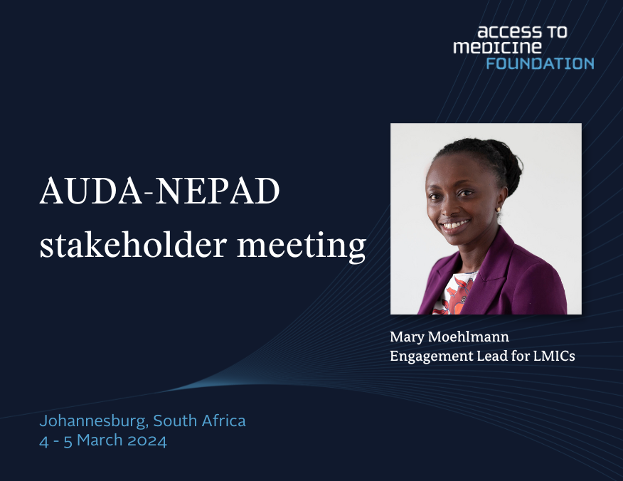 Mary Moehlmann joins stakeholder meeting on AUDA-NEPAD's Pharmaceutical Manufacturing Plan for ...