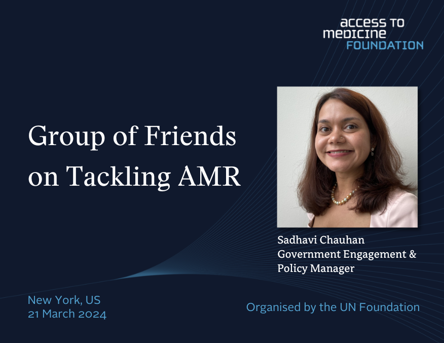 Sadhavi Chauhan to share Foundation’s insights on AMR at ‘Group of ...
