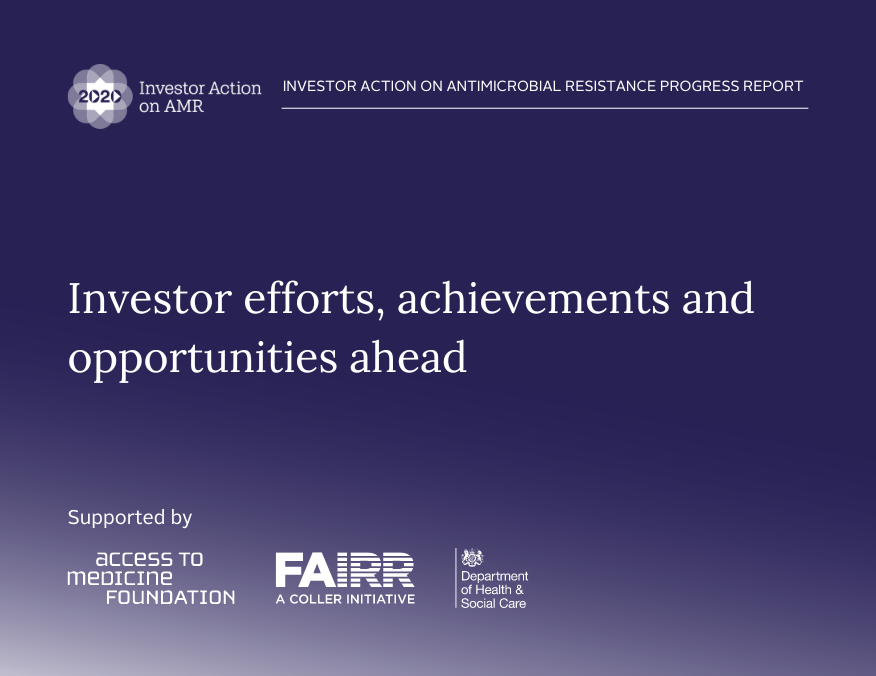 Investor Action on Antimicrobial Resistance progress report | Access to ...